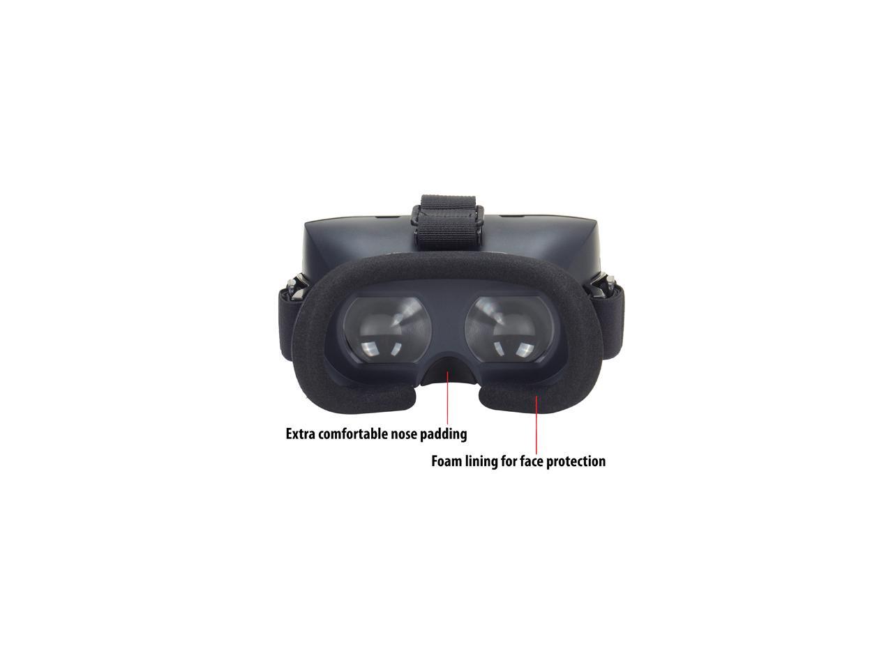 ENHANCE 3D VR Headset with Comfortable Nose-Padding, Adjustable Head ...