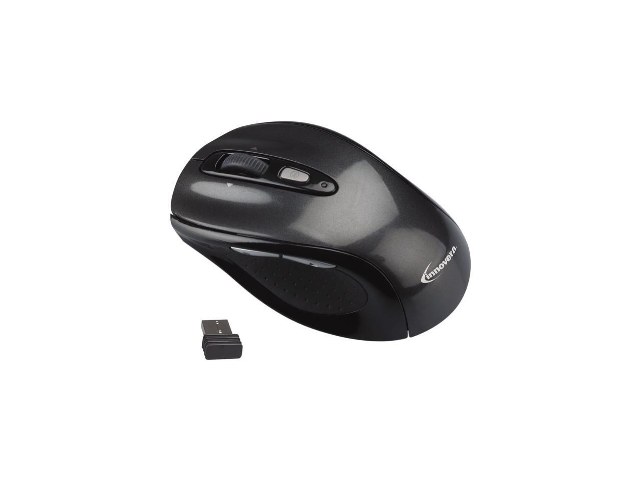 Innovera IVR61025 Black RF Wireless Optical Mouse - Newegg.com