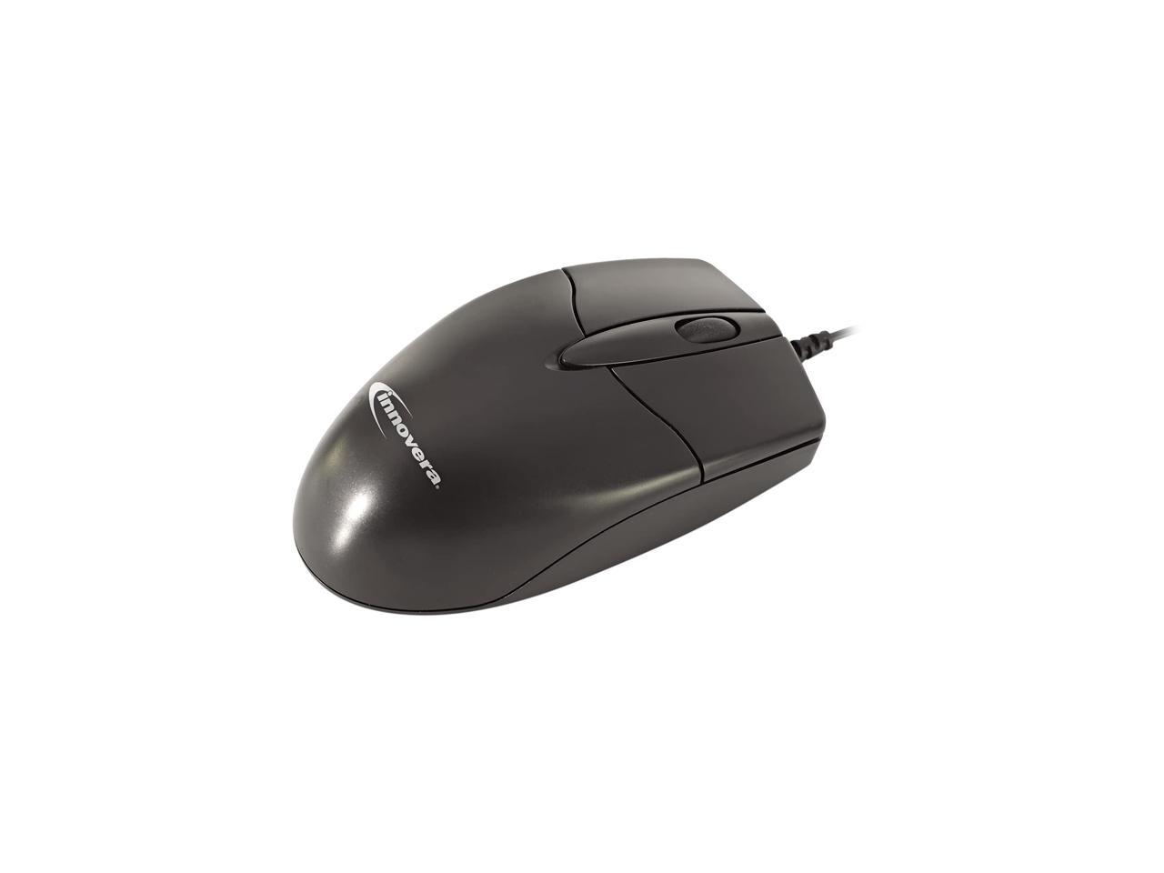 Innovera IVR61029 Black Wired Optical Mid-size Mouse - Newegg.com