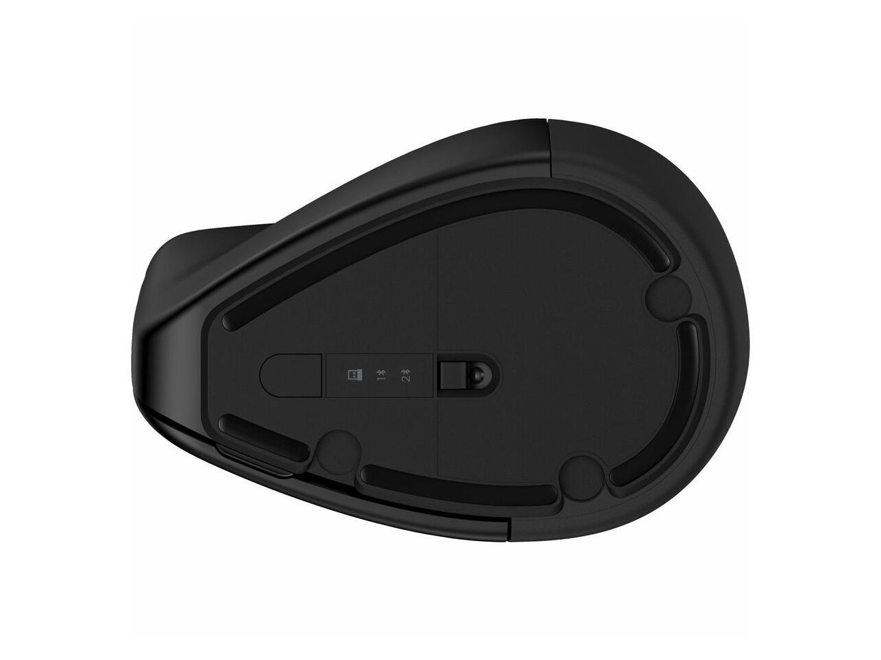 HP 920 Ergonomic Vertical Mouse Black 5.4 GHz Bluetooth Wireless Mouse ...