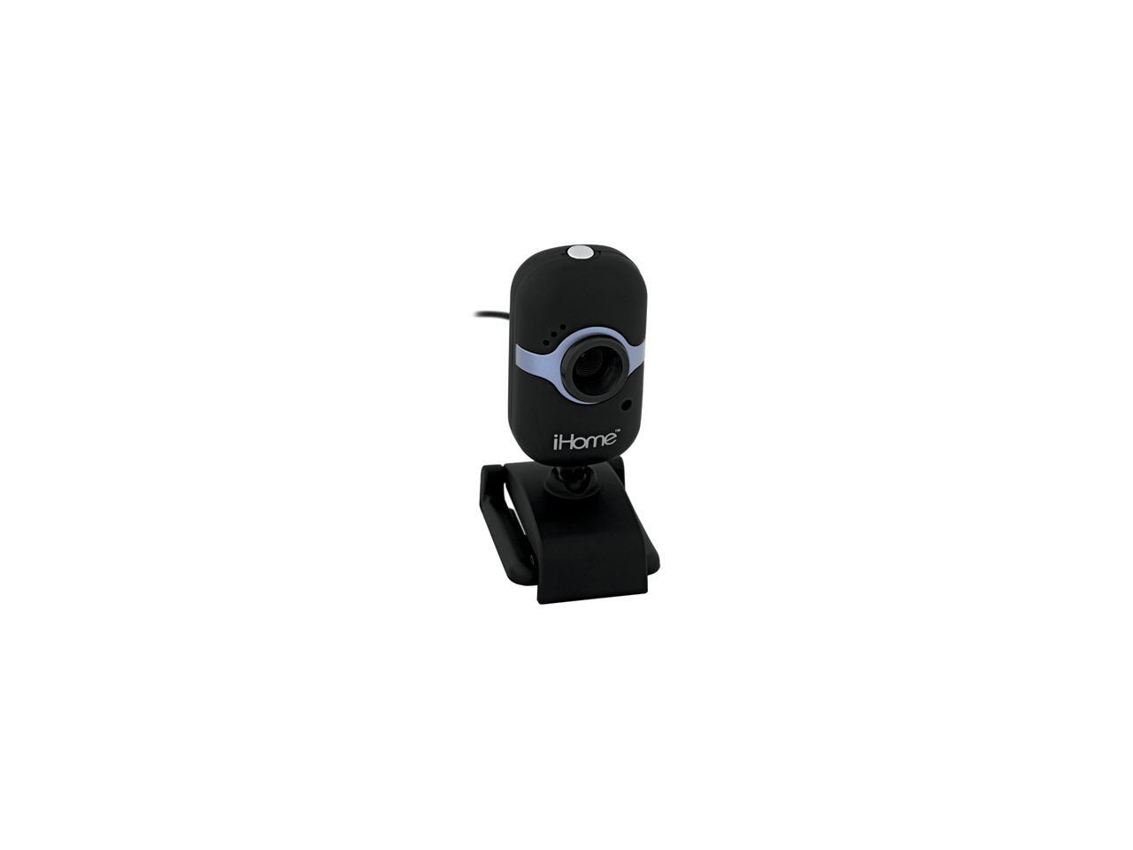 iHome IH-W303DN MyLife Webcam - Black/Blue - Newegg.com