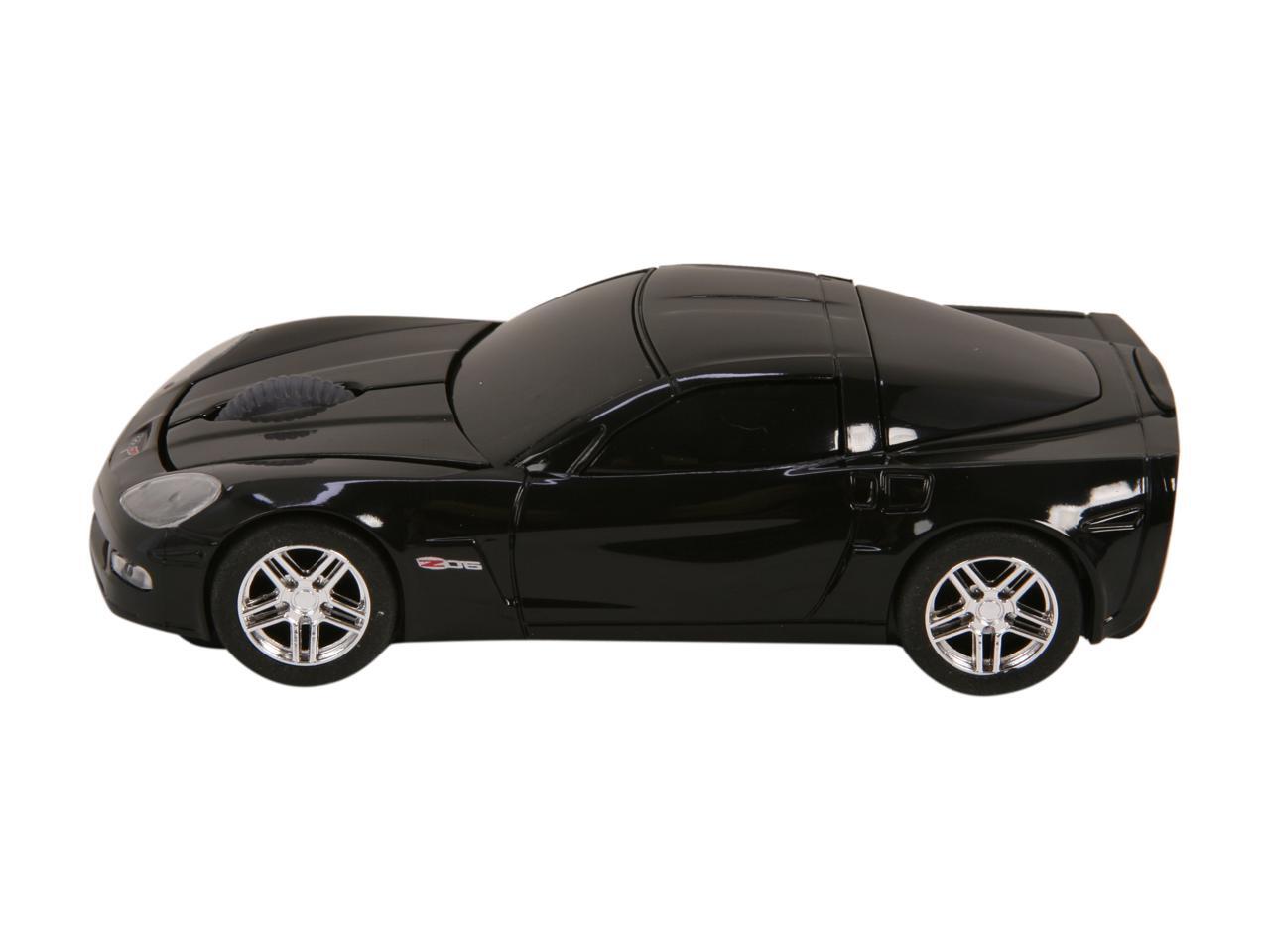 Road Mice RM-08CHCZKXA Black RF Wireless Optical Chevrolet Corvette ...