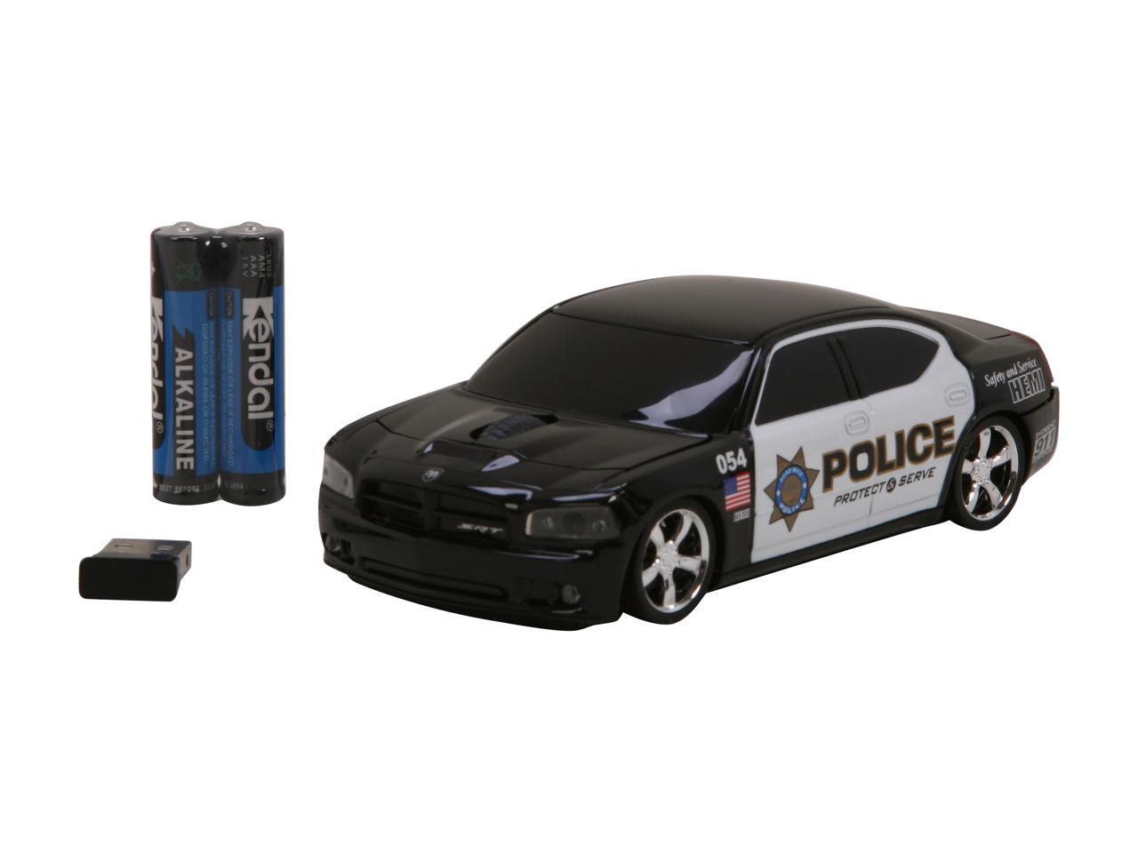 Road Mice RM-08DGCSUXP RF Wireless Optical Police Dodge Charger Mouse ...