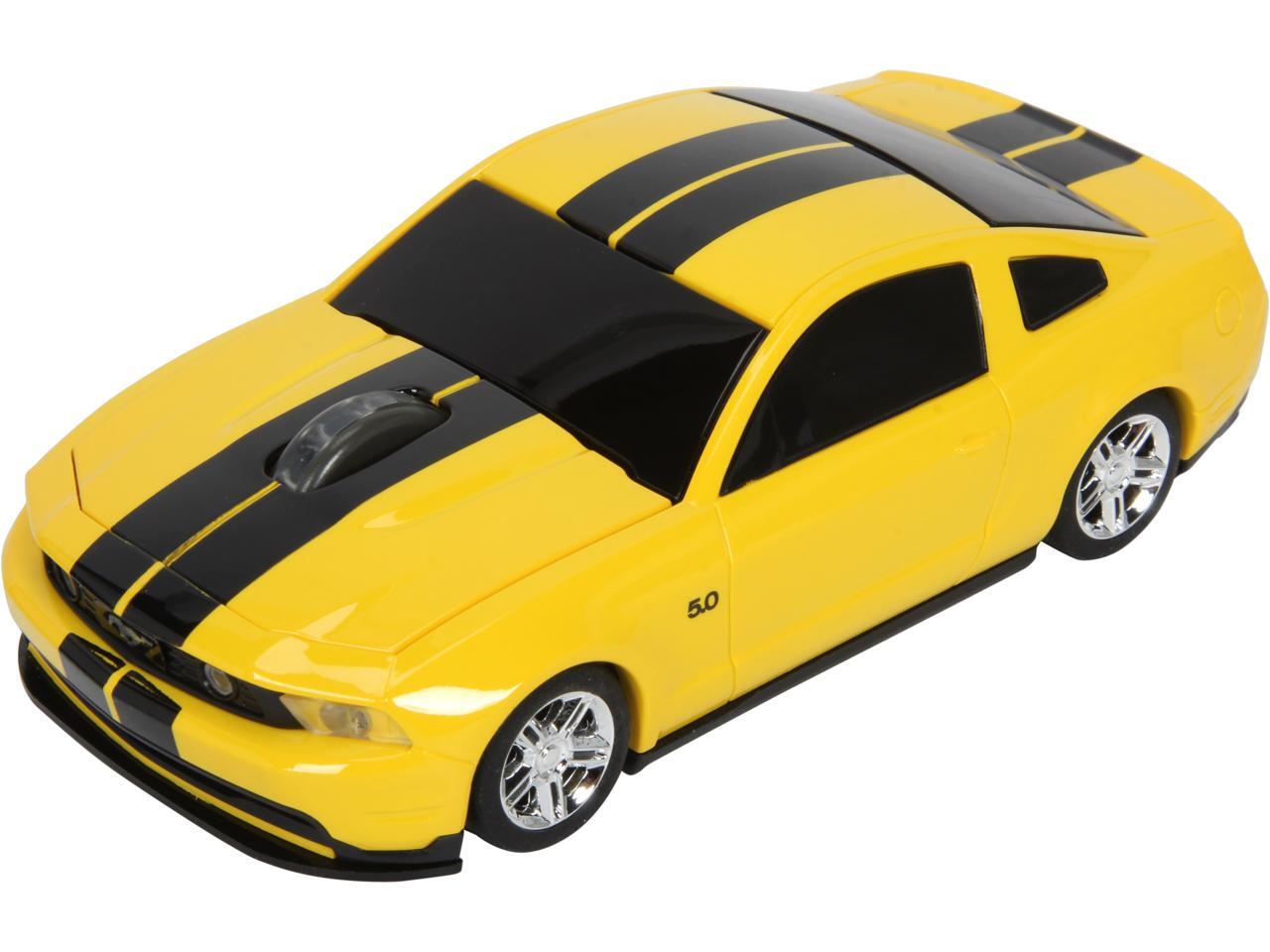 Road Mice Mustang HP-11FDMGYXK Yellow With Black Stripes RF Wireless ...