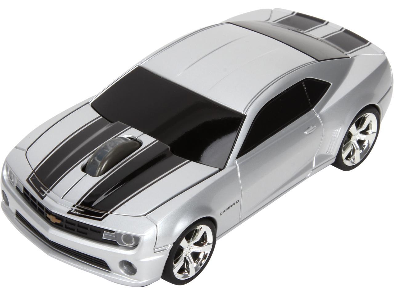 Road Mice Camaro HP-11CHCCSXK Silver/Black RF Wireless Optical Mouse ...