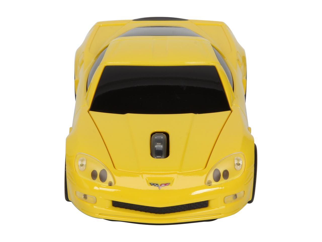 Road Mice Corvette HP-11CHCZYXA Yellow RF Wireless Optical Mouse ...