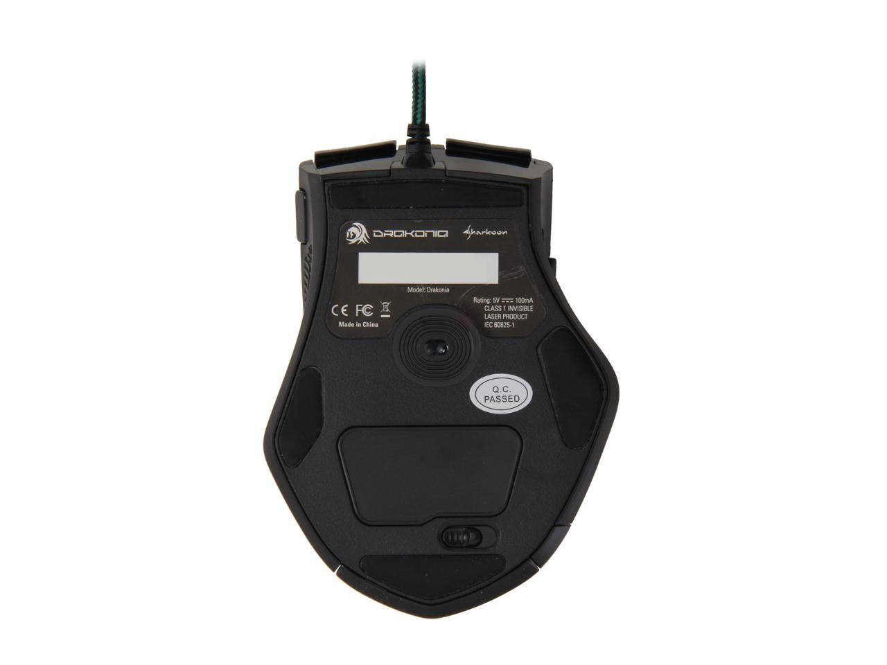 SHARKOON Drakonia 000SKDM Wired Laser Gaming Mouse - Newegg.com