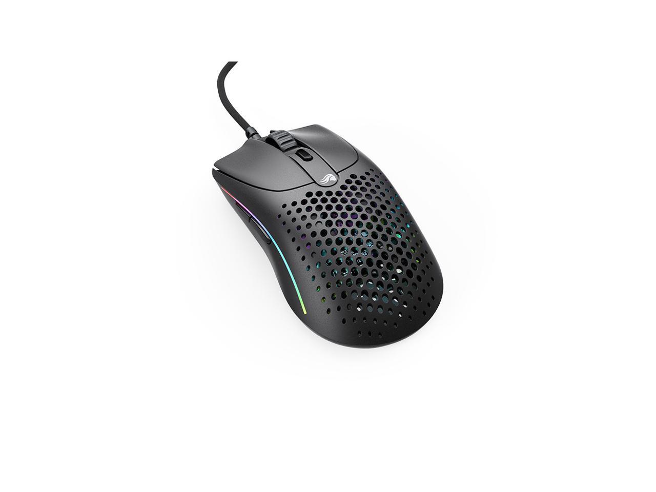 Glorious Model O2 GLO-MS-OV2-MB Black Wired Optical Ultralight ...