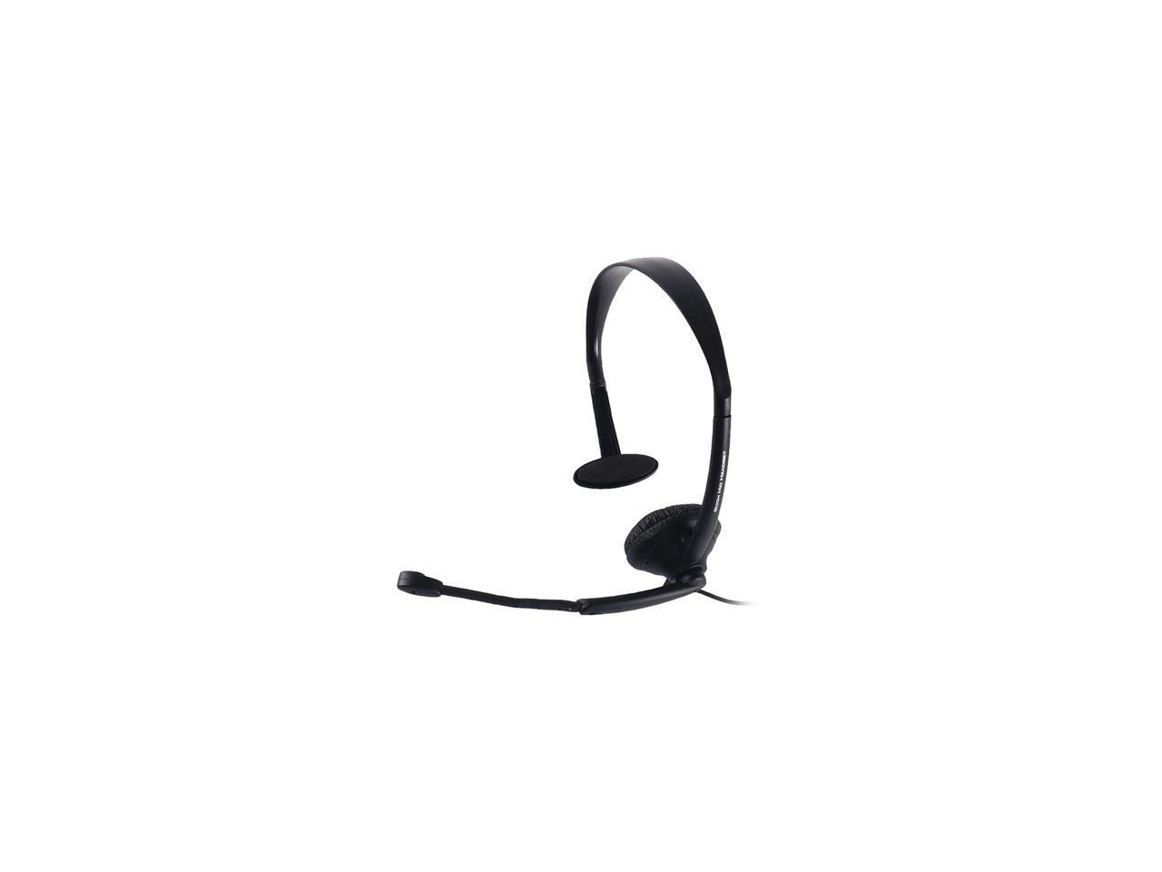 Ge 86591 Single Ear Hands-Free Headset with Noise-Canceling Microphone ...