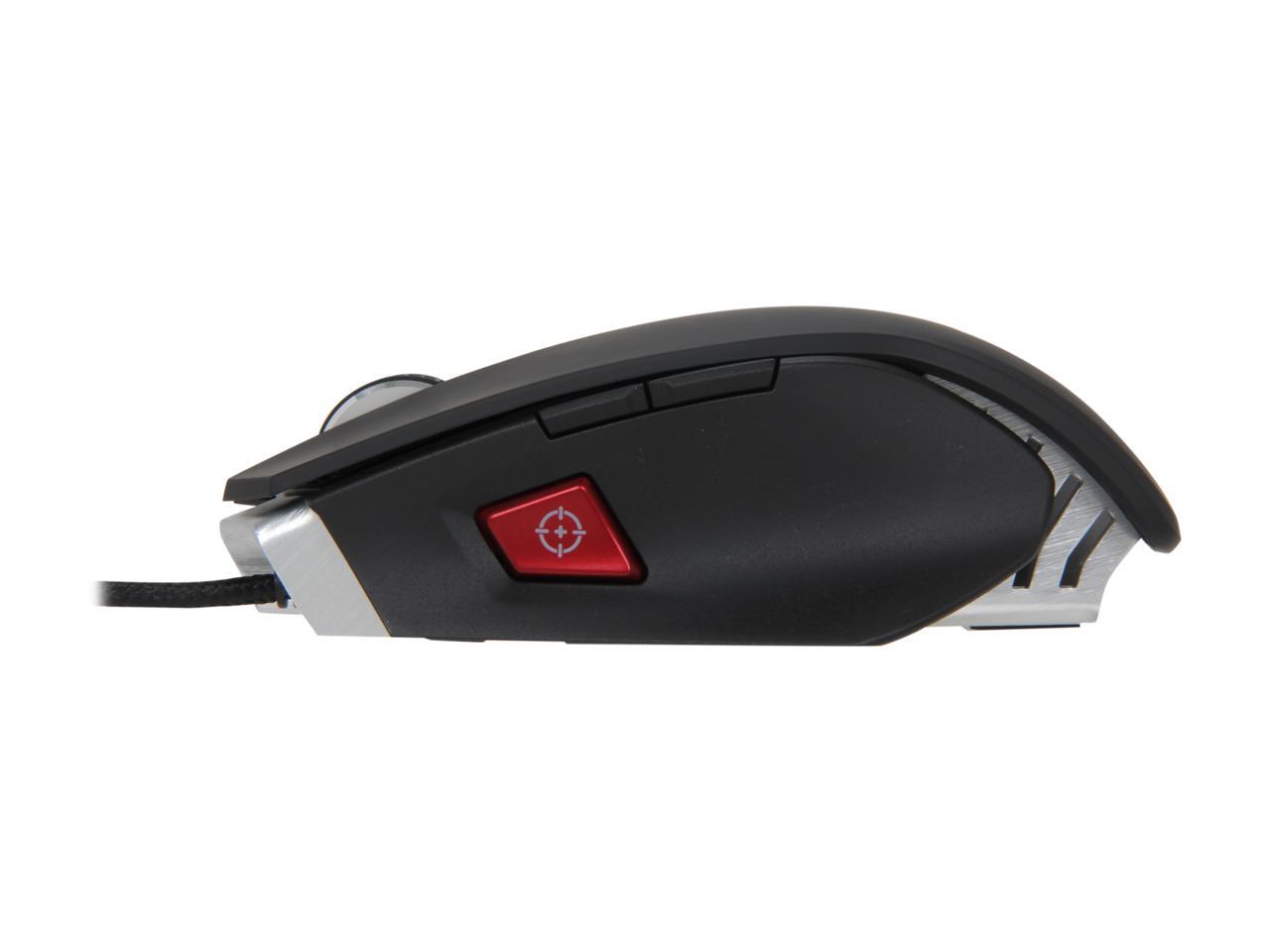 Corsair Vengeance M60 Black 8 Buttons 1 x Wheel USB Wired Laser 5700 ...