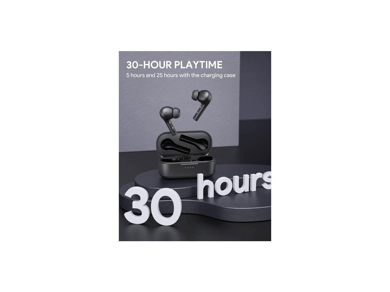 AUKEY True Wireless Earbuds with 10mm Drivers, Hi-Fi Stereo Sound ...