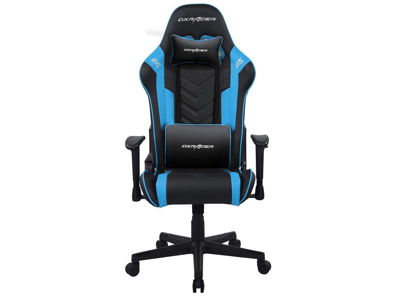 DXRacer GC-P132-NB-F2-158 Prince Gaming Chair - Black and Blue - Newegg.ca
