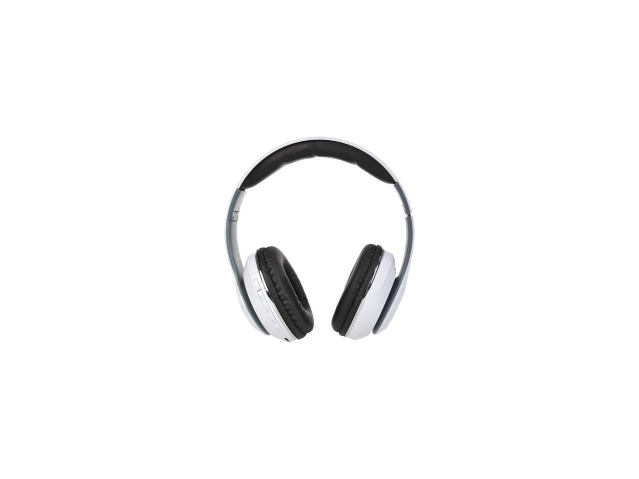 2Boom White HPBT380W Epic Jam Bluetooth Over-Ear Headphones with ...