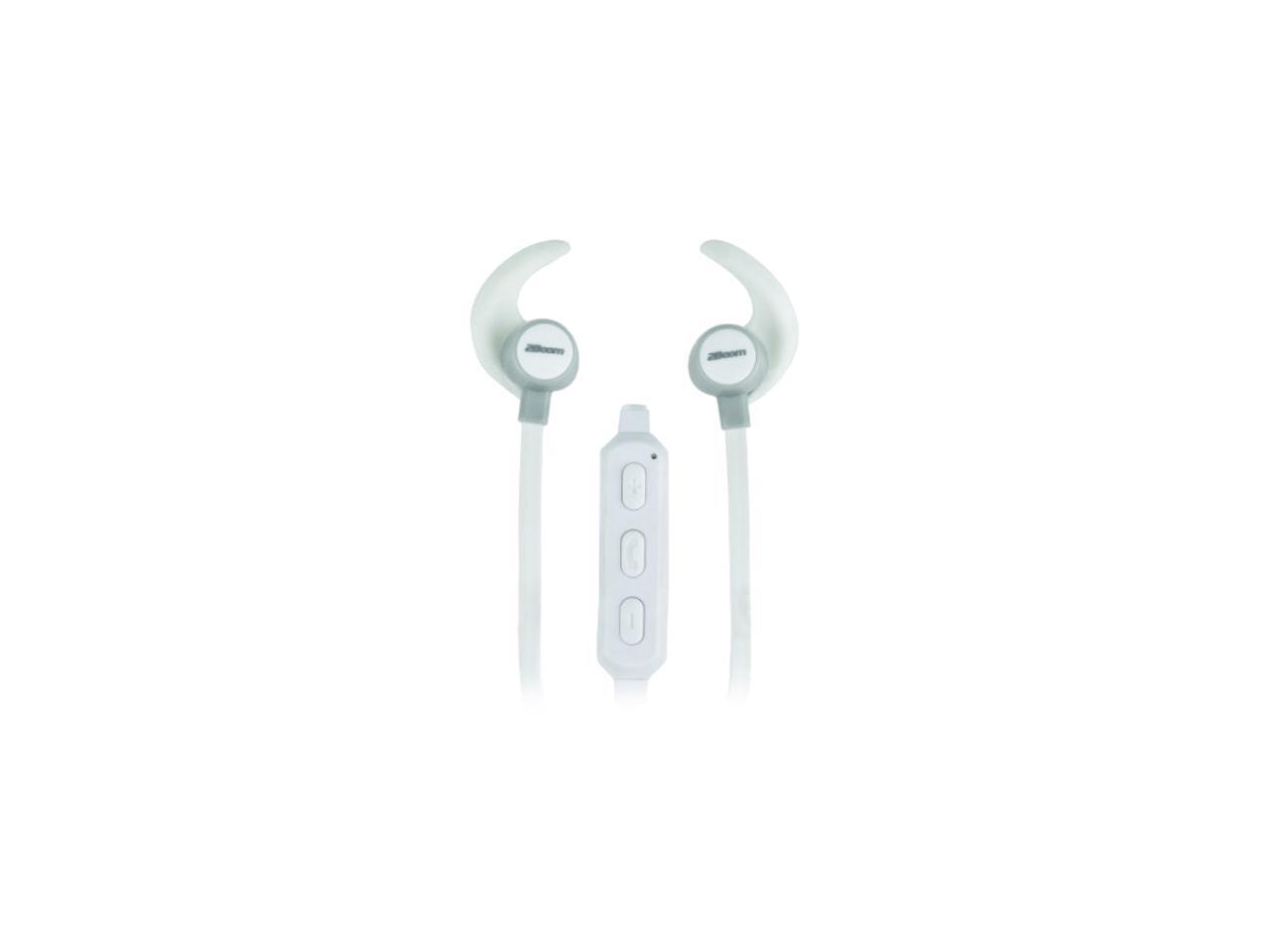 2Boom White EPBT680W Transcend Bluetooth Wingtip Sports Earbuds ...