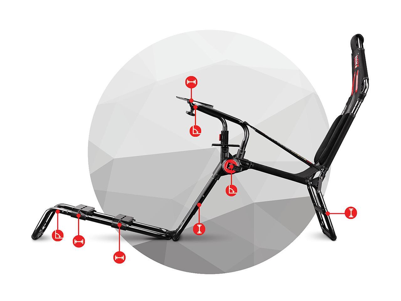 Next Level Racing NLR-S021 GTLite Foldable Simulator Cockpit - Newegg.com