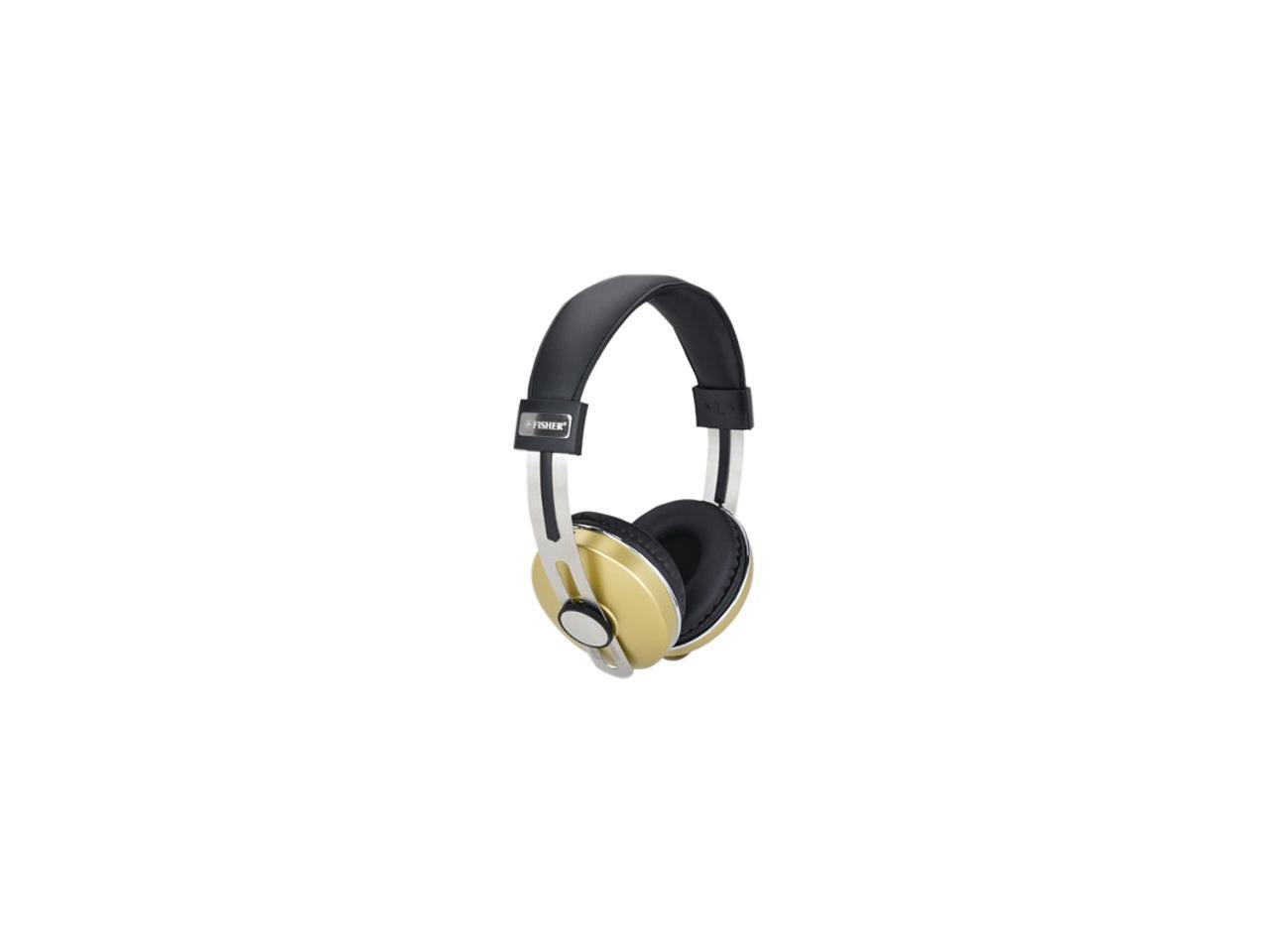 Fisher Gold FBHP610GL Pro Beats Bluetooth Stereo Headphones With ...