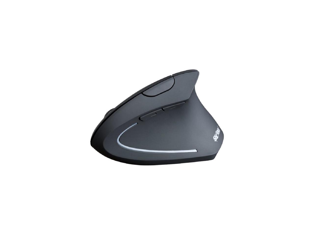 SHARKK 5-Button 2.4G Wireless Vertical Optical Mouse w/ Ergonomic ...