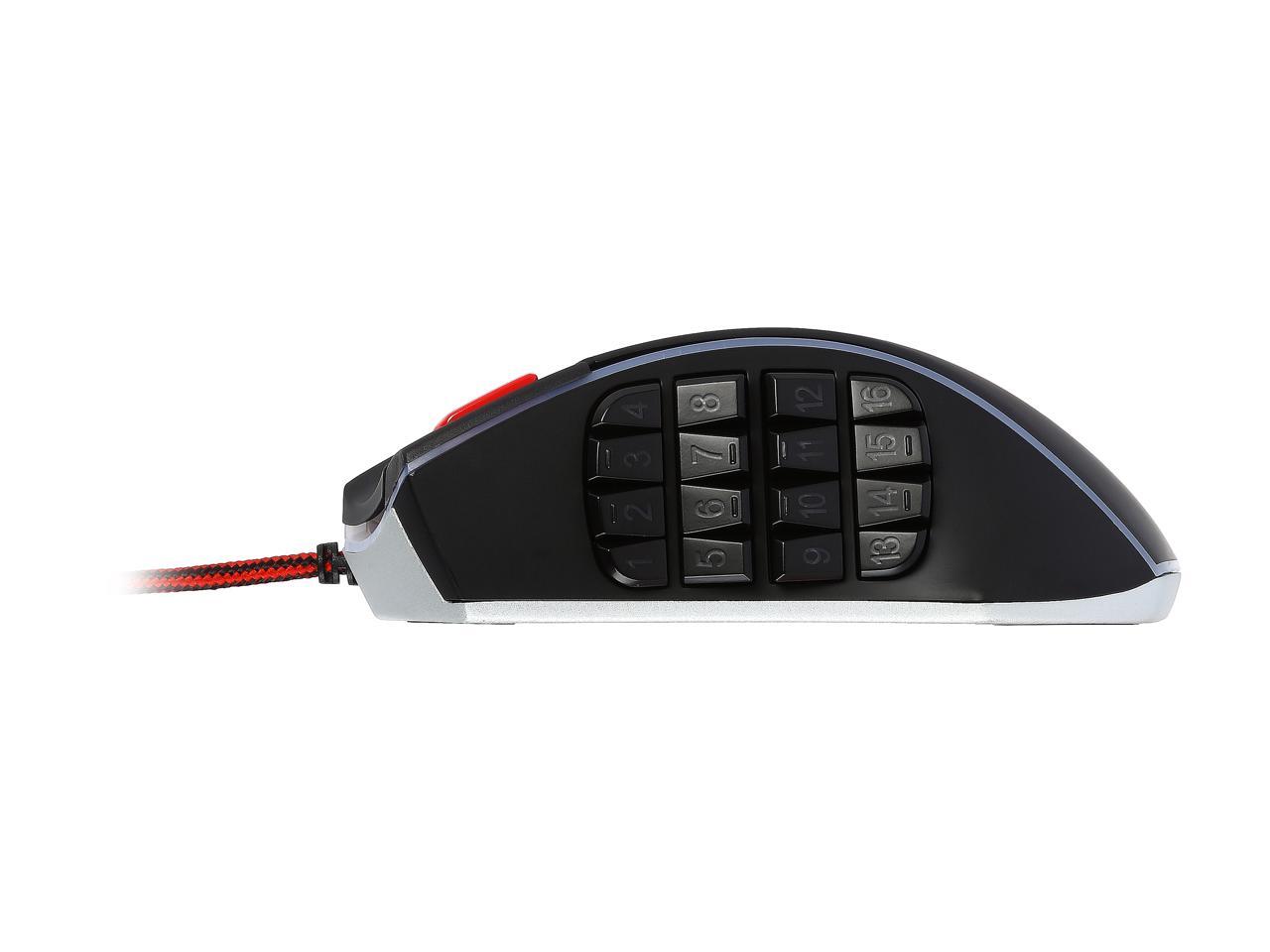 Redragon M990 Legend 16400 DPI High Precision Programmable Laser Gaming ...