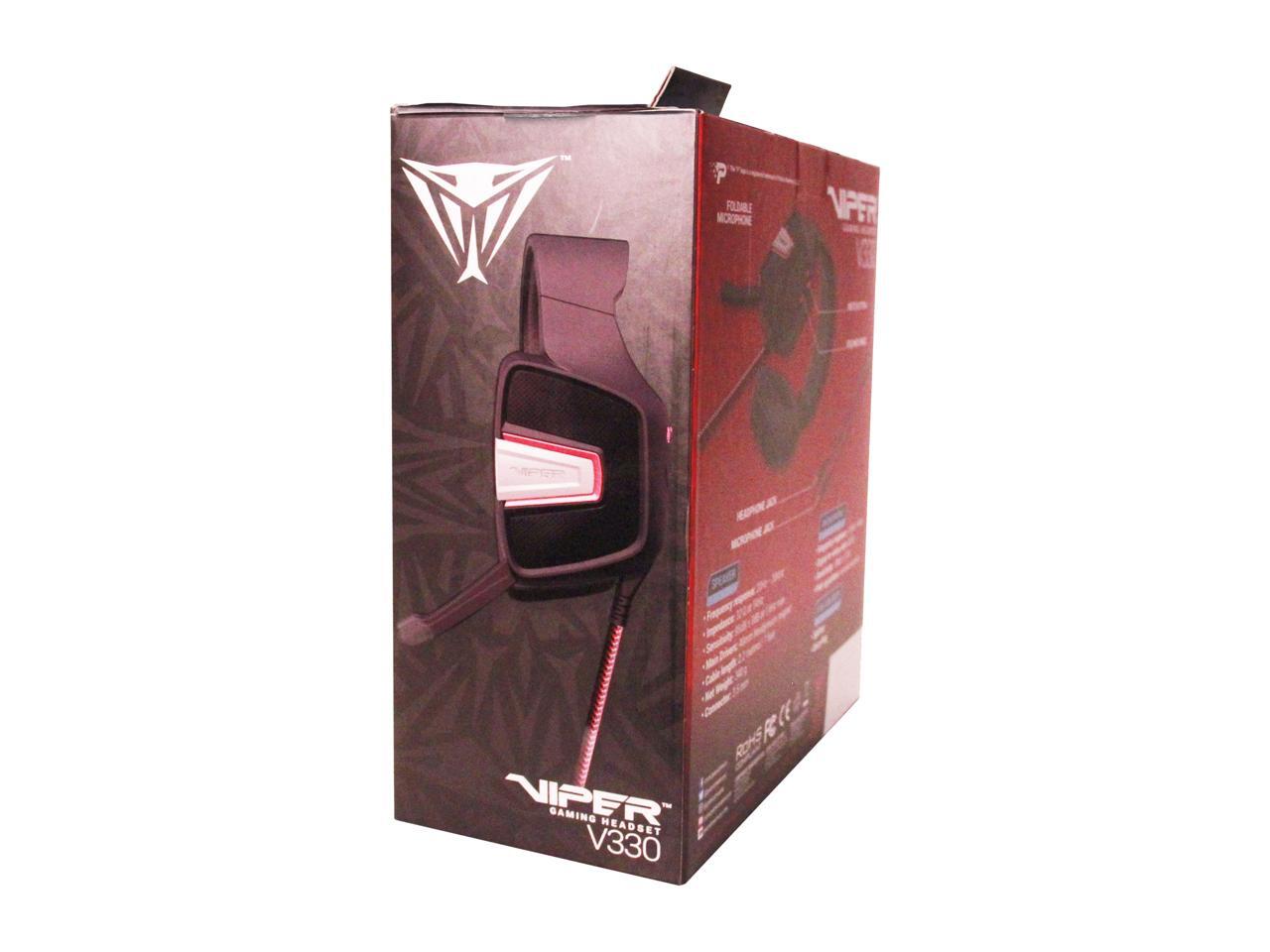 Patriot Viper Gaming V330 Closed Back High Definition Stereo Gaming ...