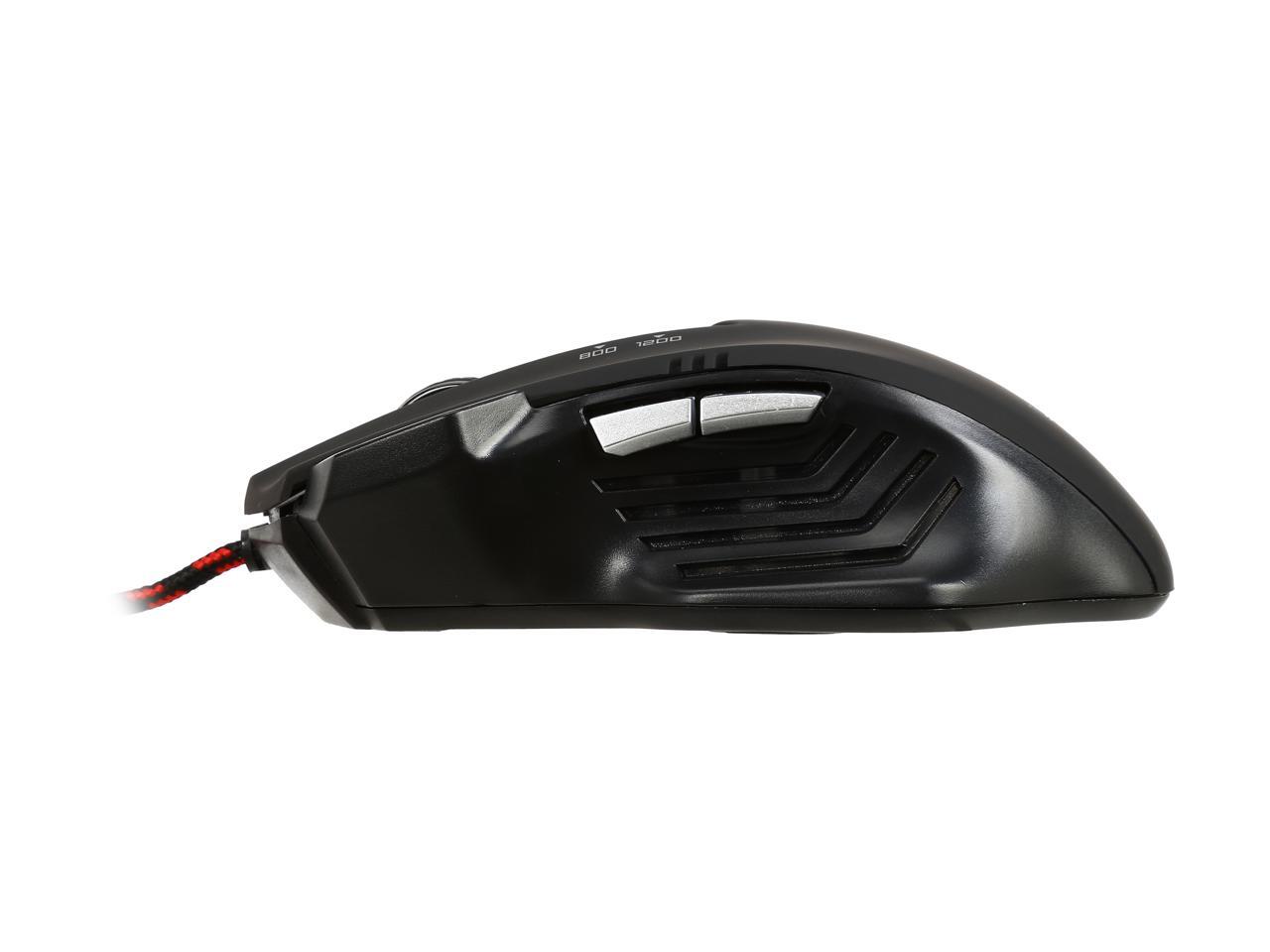 AZZA Diablo MSAZ-004 Black Wired Optical LED Gaming Mouse - Newegg.com