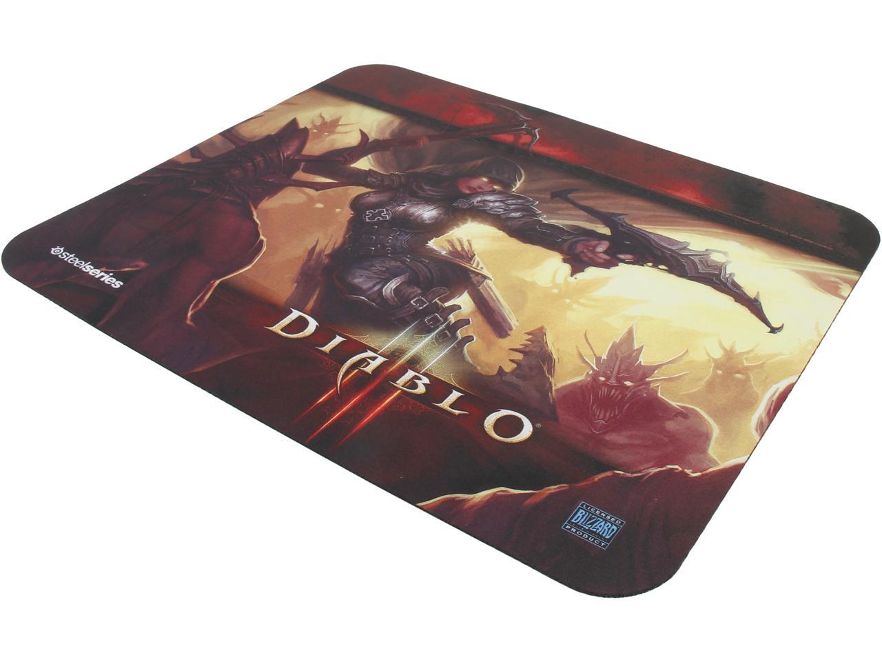 SteelSeries 67227 QcK Diablo III Gaming Mouse Pad - Demon Hunter ...