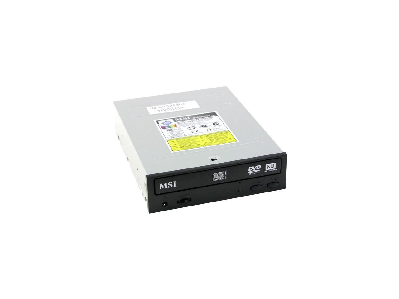 Open Box: MSI DVD Burner Black IDE Model MS-8408A2B - Newegg.com