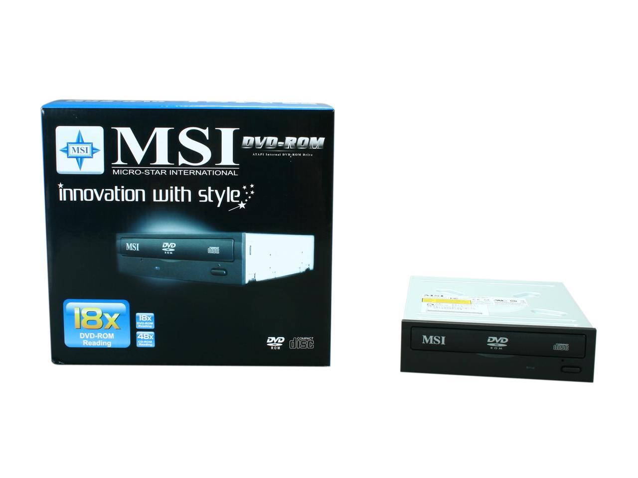 MSI IDE DVD-ROM Drive Model DH-18DP - Newegg.com
