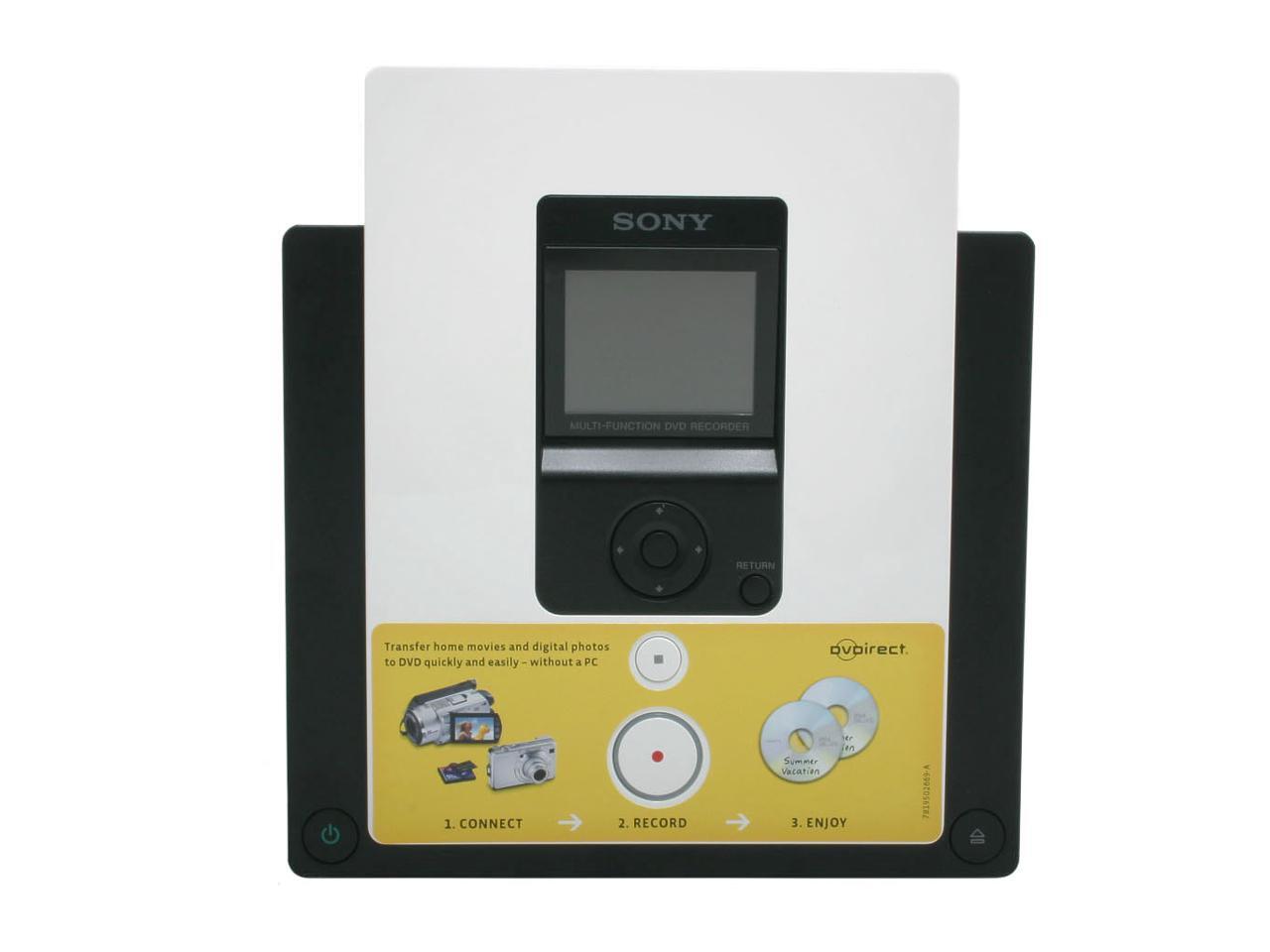 SONY USB 2.0 DVDirect DVD Recorder - No PC needed Model VRD-MC3 ...