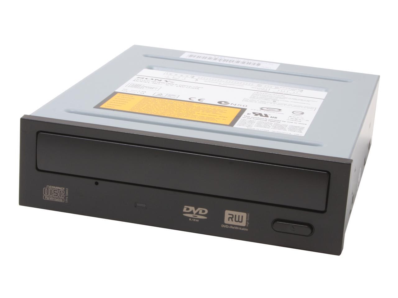 SONY Black 16X DVD+R 8X DVD+RW 8X DVD+R DL 16X DVD-R 6X DVD-RW 16X DVD ...