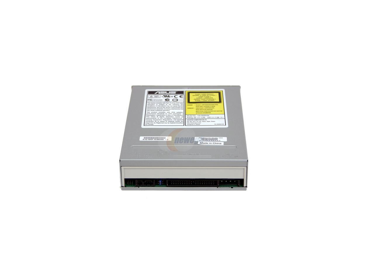 Open Box: ASUS Beige IDE CD-ROM Drive Model CD-S520/A4/AS QT/52X ...