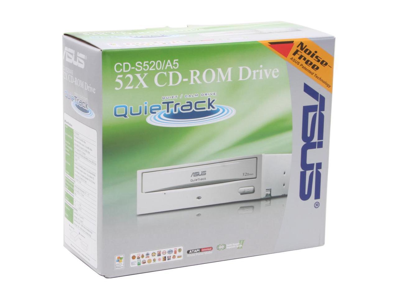 ASUS Beige E-IDE/ATAPI CD-ROM Drive Model CD-S520/A5 - Newegg.com