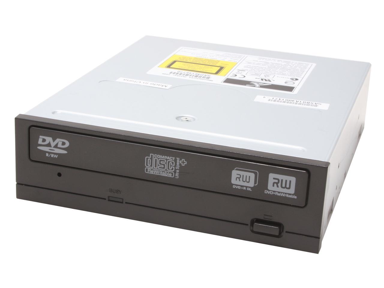 ASUS Black 16X DVD+R 8X DVD+RW 8X DVD+R DL 16X DVD-R 6X DVD-RW 16X DVD ...