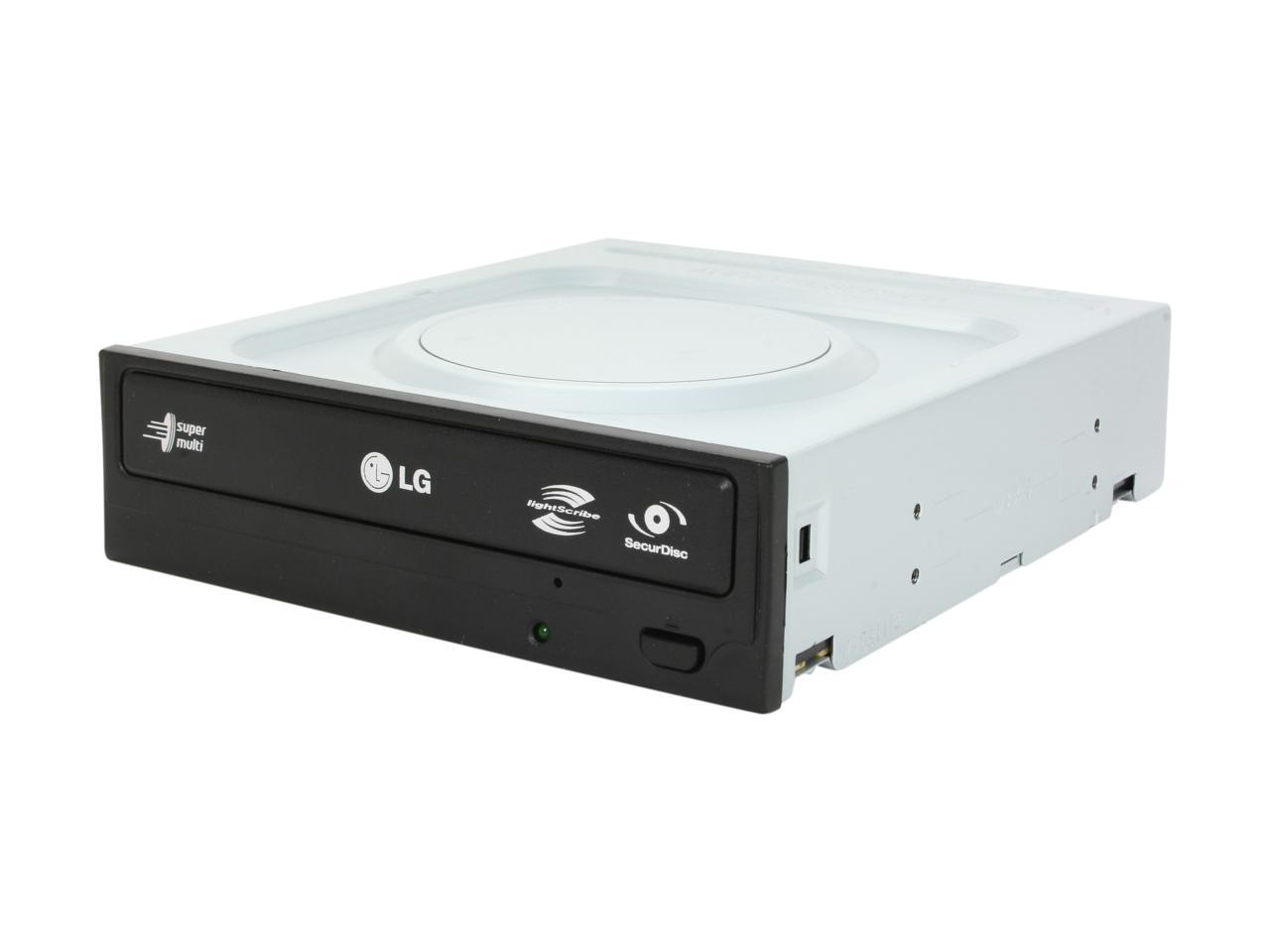 Refurbished: LG DVD Burner Black IDE Model GH20LP20 LightScribe Support ...