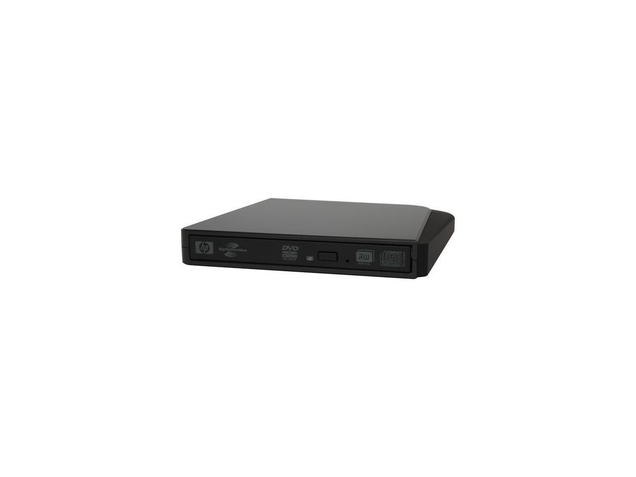 HP USB 2.0 Slim External 8X DVD±R Burner Model dvd555S LightScribe ...