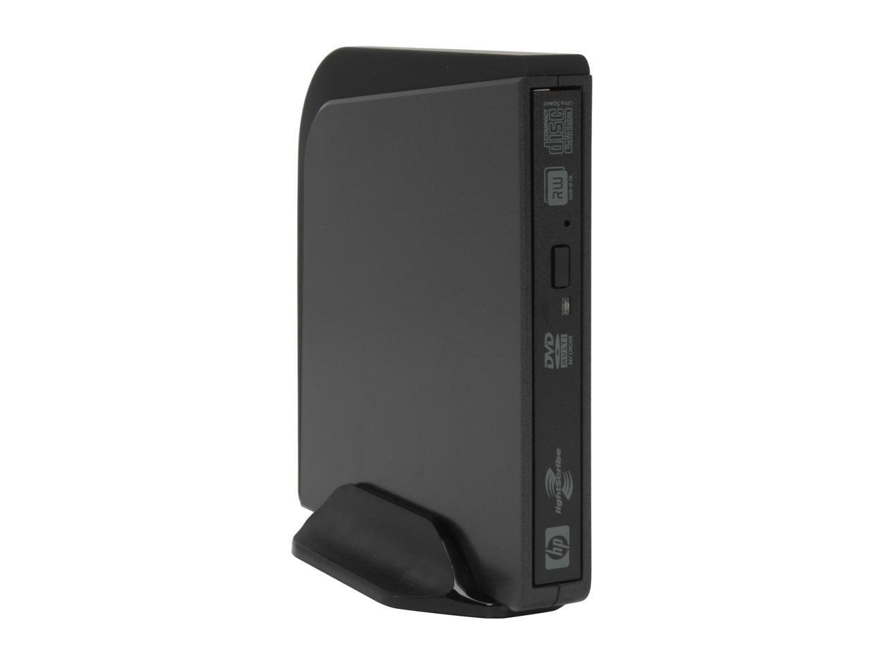 HP USB 2.0 Slim External 8X DVD±R Burner Model dvd555S LightScribe ...