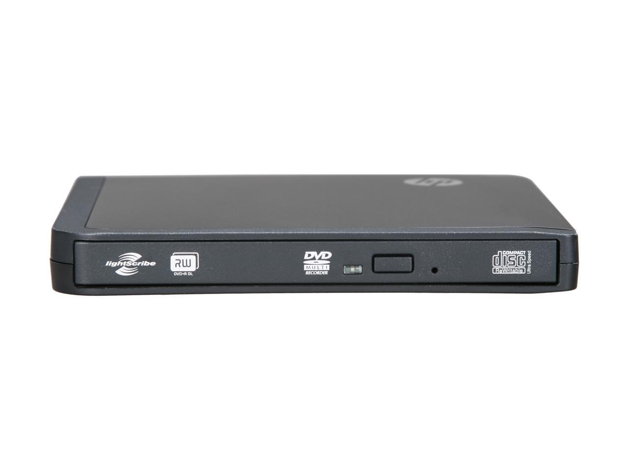 HP USB 2.0 External Slim Multiformat DVD/CD Writer Model DVD557S-H014 ...