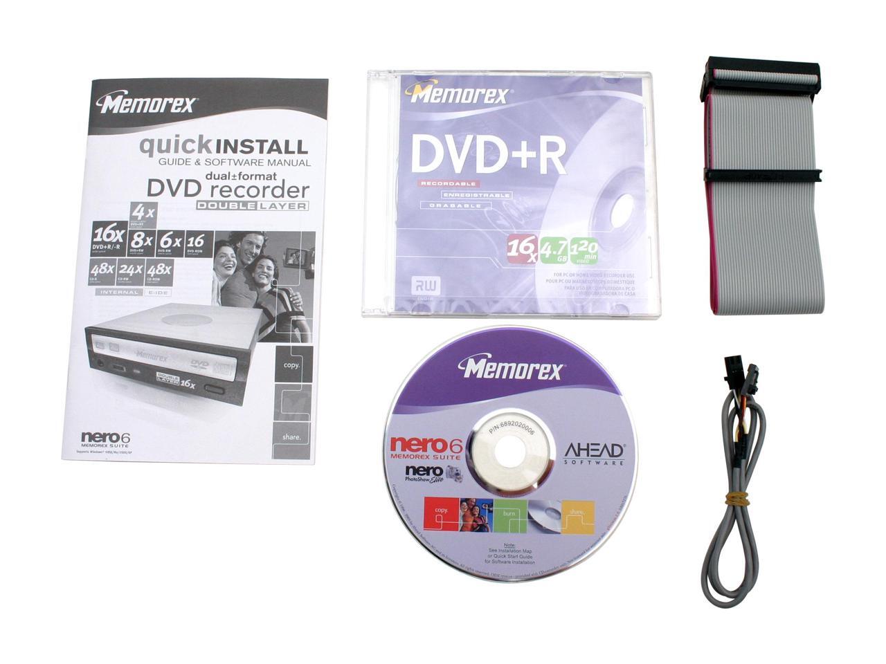 Memorex 2-Tone 16X DVD+R 8X DVD+RW 4X DVD+R DL 16X DVD-R 6X DVD-RW 16X ...