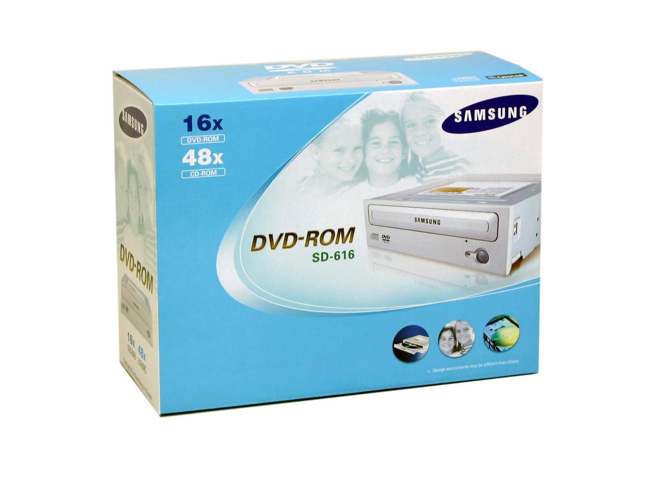 SAMSUNG Beige ATA/ATAPI DVD-ROM Drive Model SD-616ERPS - Newegg.com