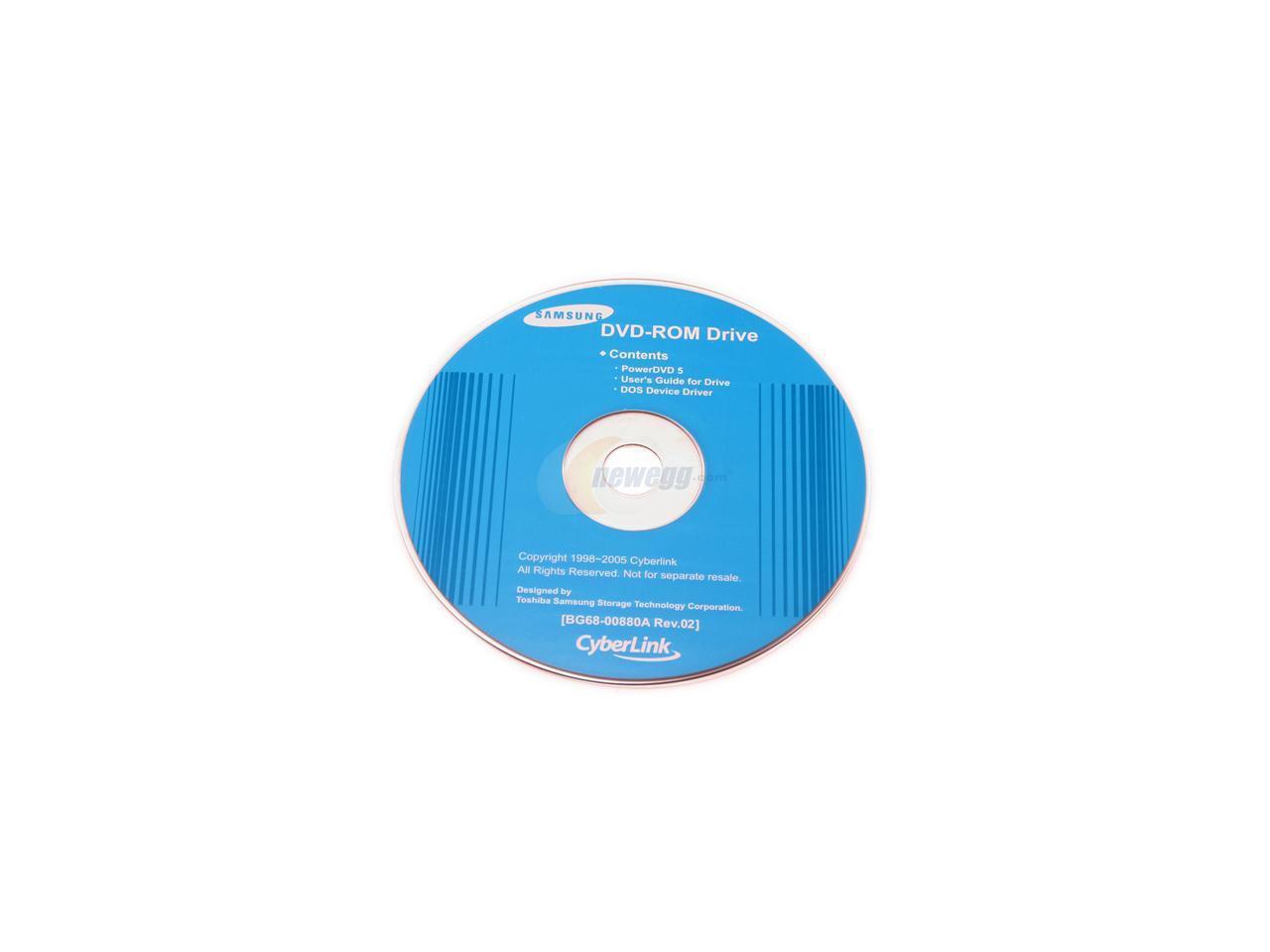 Open Box: SAMSUNG Black ATA/ATAPI DVD-ROM Drive Model SH-D162C/BEBP ...