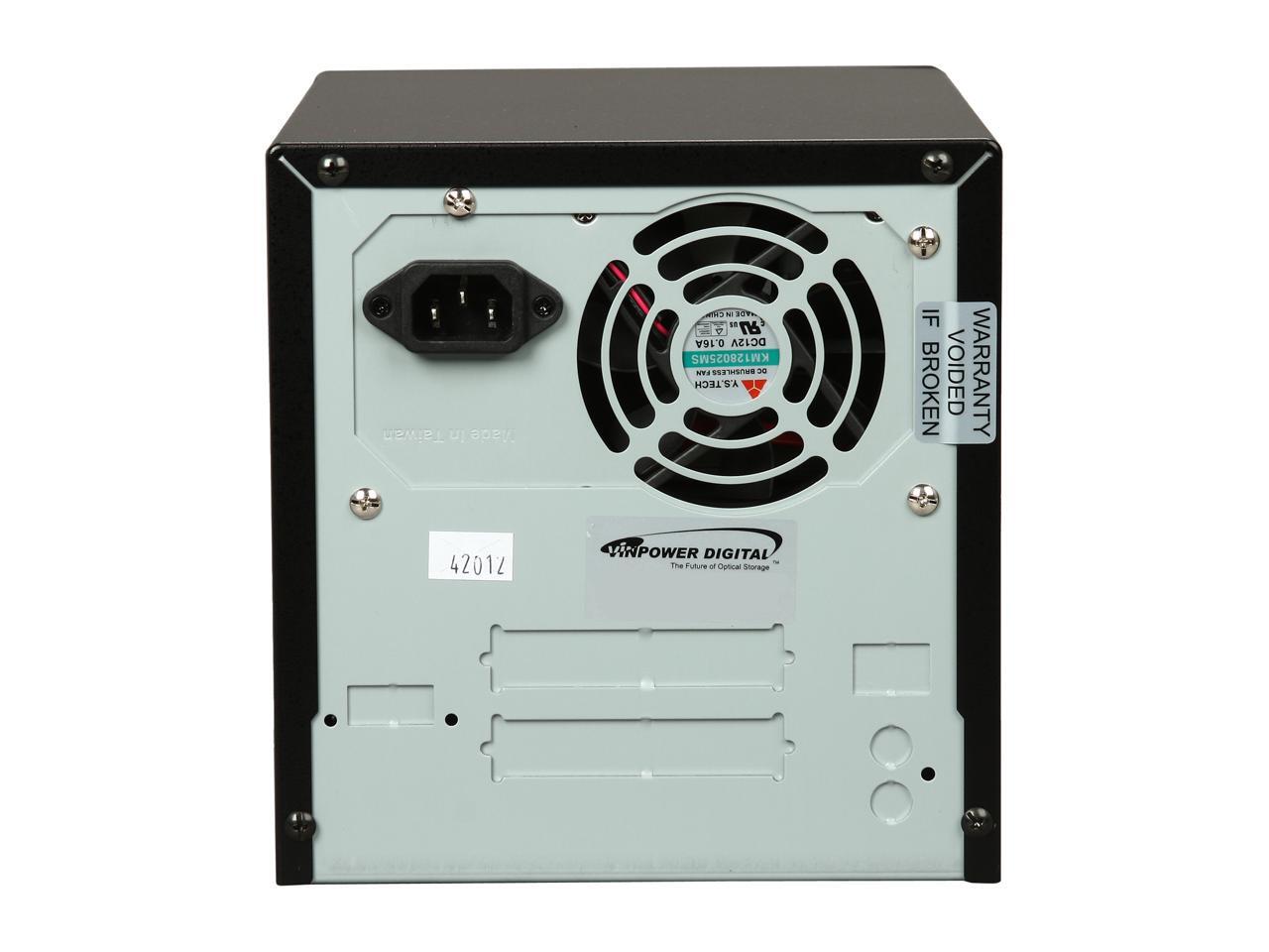 VINPOWER Black 1 to 1 Econ Series SATA Blu-ray/DVD/CD Duplicators Model ...