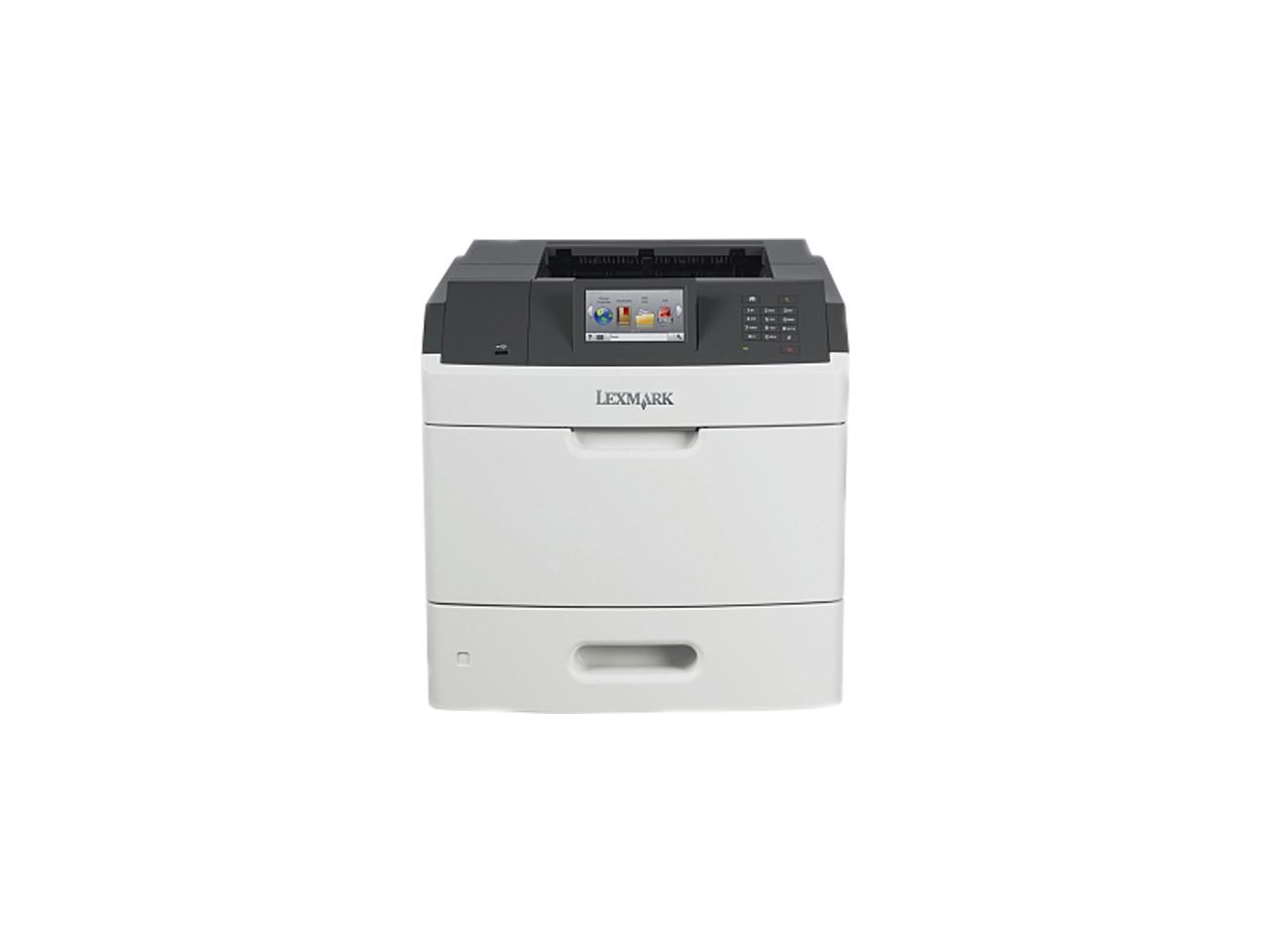 Lexmark MS810 Series MS810DE TAA Plain Paper Print Monochrome Ethernet ...