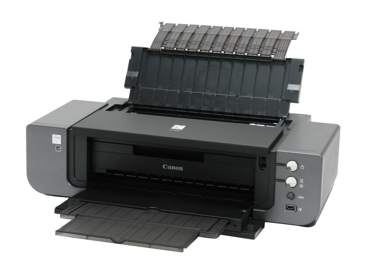 Canon PIXMA Pro9500 0373B001 USB InkJet Large Format Color Printer ...