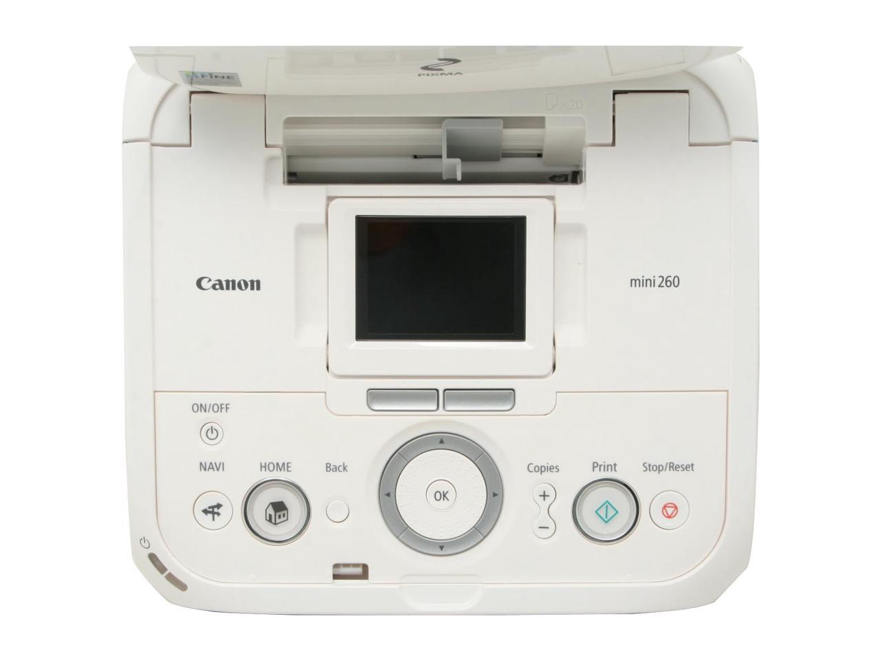 Canon PIXMA mini260 1444B002 USB InkJet Photo Color Printer - Newegg.com