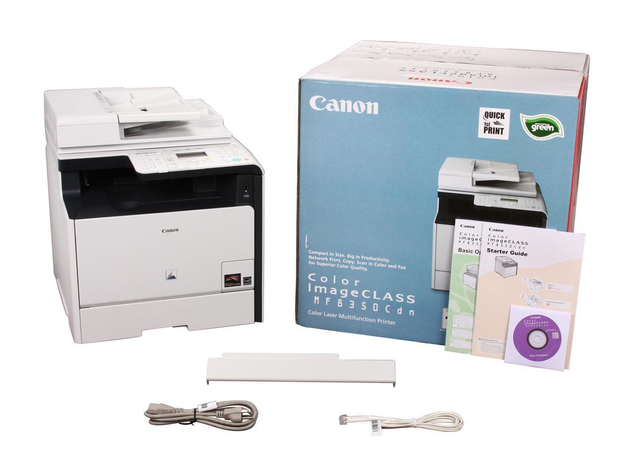 Canon Color imageCLASS MF8350Cdn MFC / All-In-One Color Ethernet (RJ-45 ...