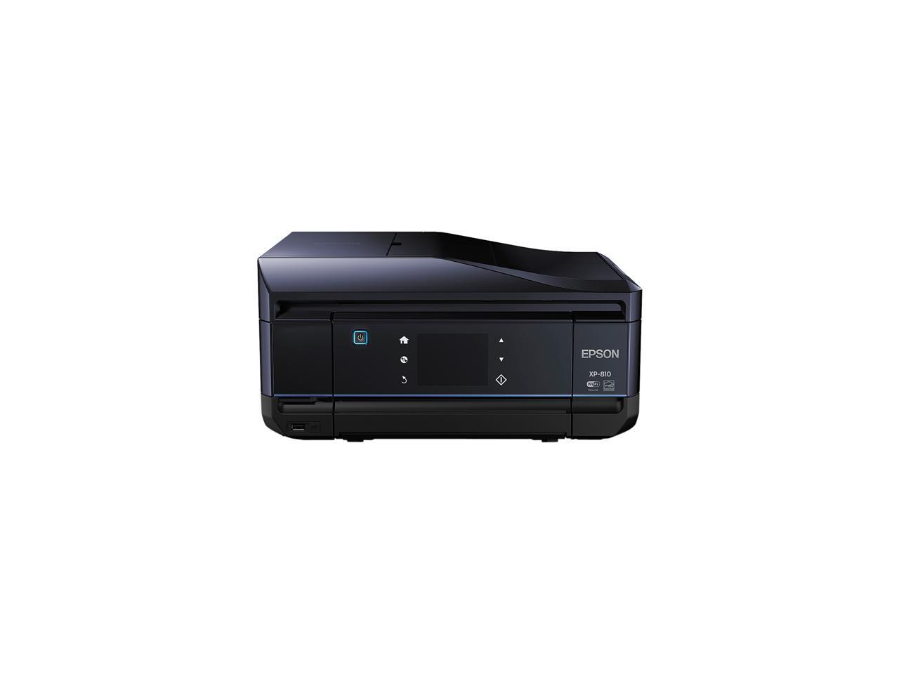 EPSON Expression Premium XP-810 Ethernet (RJ-45) / USB / Wi-Fi InkJet ...