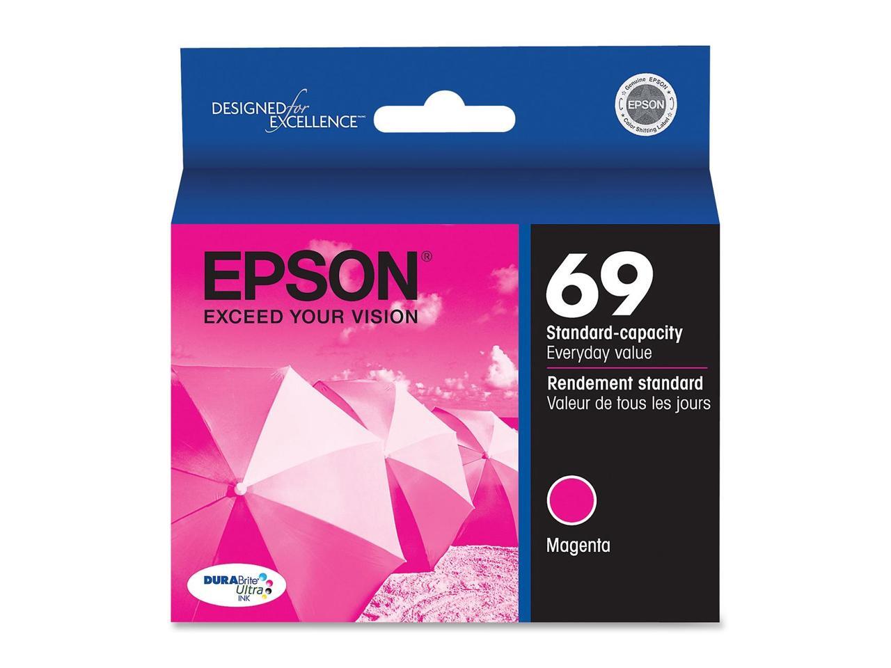 EPSON 69 (T069320) Ink Cartridge Magenta - Newegg.com