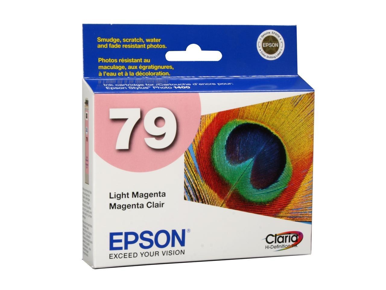 EPSON 69 (T079620) High-Capacity Ink Cartridge Light Magenta - Newegg.com