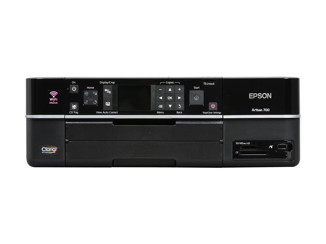 EPSON Artisan 700 Ethernet (RJ-45) / USB / Wi-Fi InkJet MFC / All-In ...