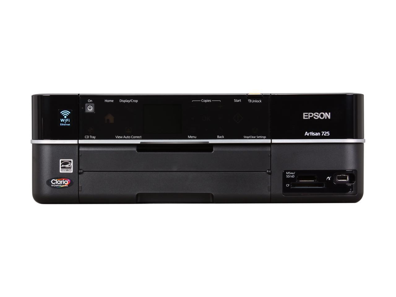EPSON Artisan 725 C11CA74201 Ethernet (RJ-45) / USB / Wi-Fi InkJet MFC ...