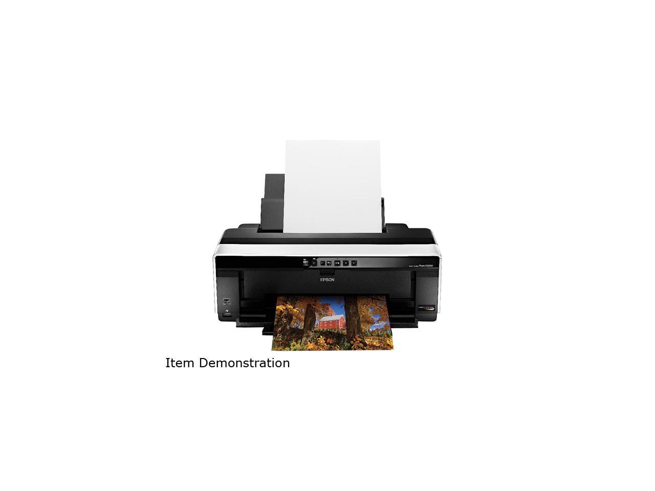 EPSON Stylus Photo R2000 Wireless InkJet Photo Color Printer - Newegg.com